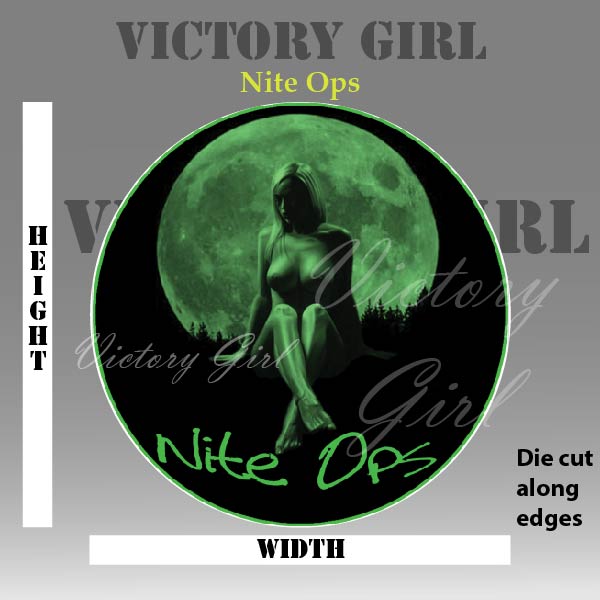 Nite Ops Vinyl Decal Sticker – Victory Girl