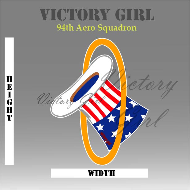 94th Aero Squadron Vinyl Decal Sticker – Victory Girl