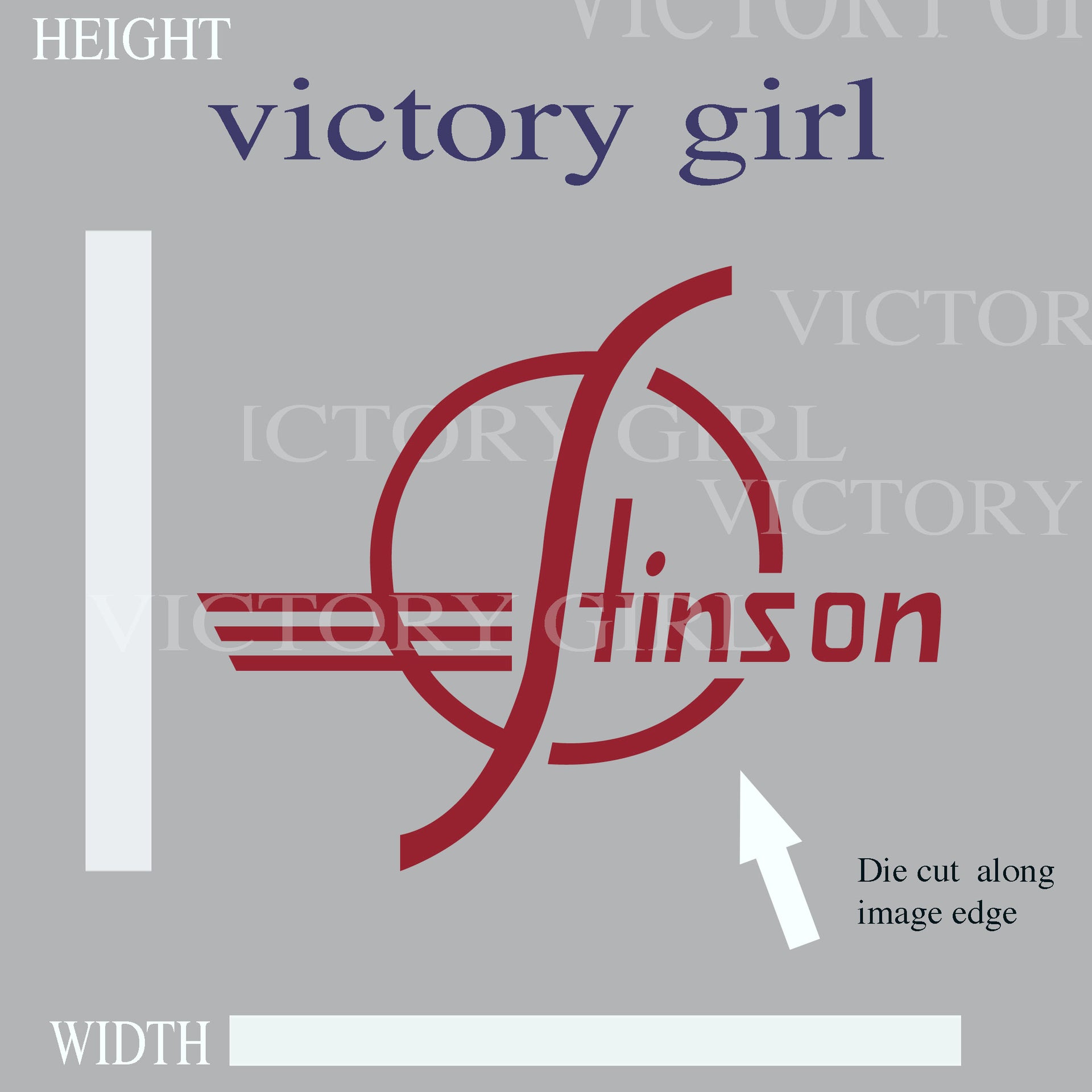 Vintage Stinson Aircraft Logo Vinyl Decal Sticker – Victory Girl