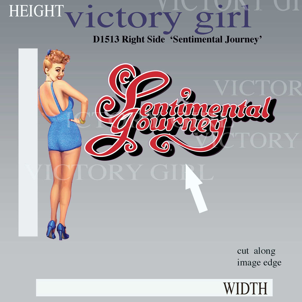 Sentimental Journey Vinyl Decal Sticker – Victory Girl